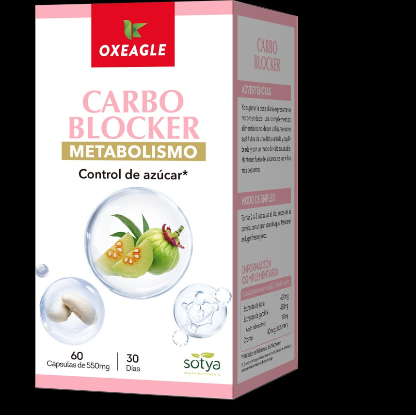 Carbo Blocker 60 cápsulas de 550mg – Sotya